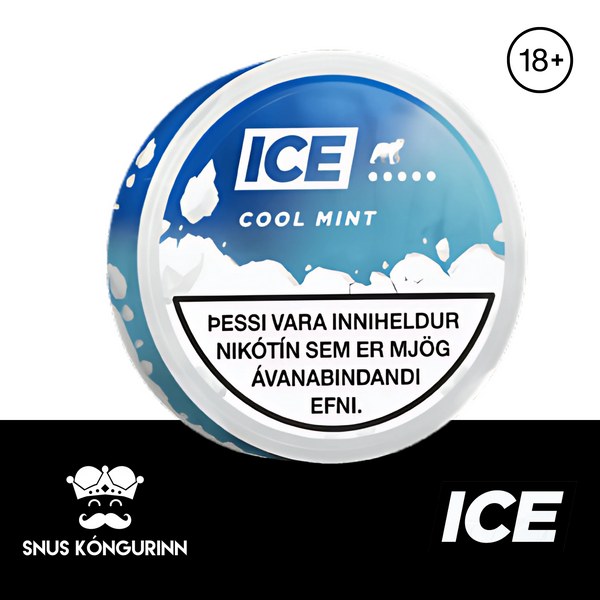 ICE - Cool Mint – Snus Kóngurinn | Snus á Íslandi