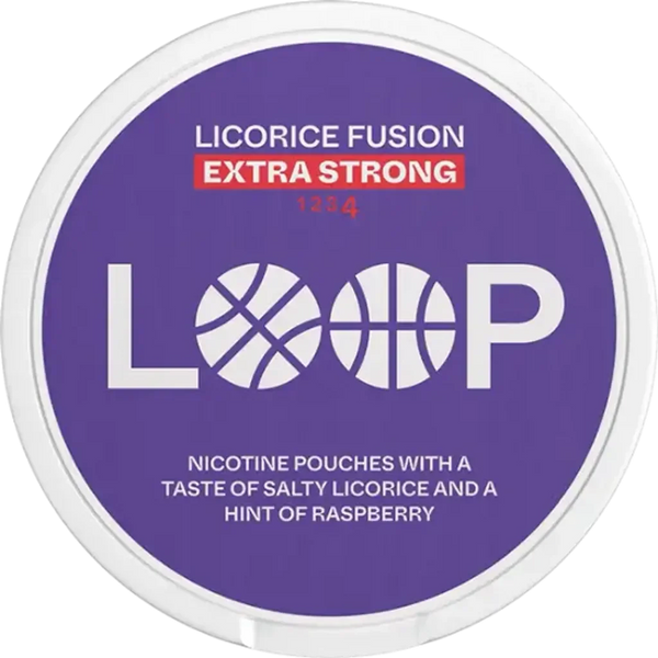 Loop - Licorice Fusion Extra Strong – Snus Kóngurinn | Snus á Íslandi