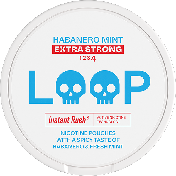 LOOP HABANERO MINT EXTRA STONG 20MG/G – Snus Kóngurinn | Snus á Íslandi